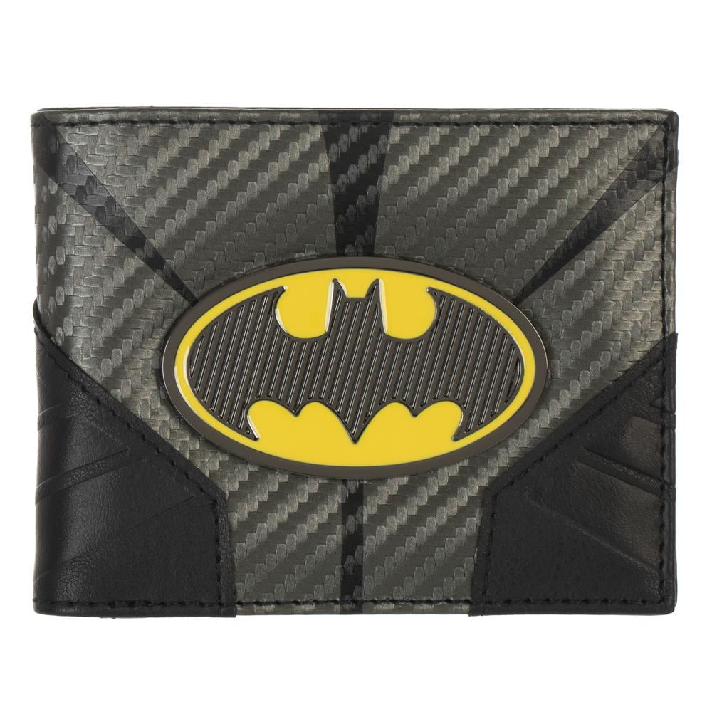 DC Comics Batman Metal Badge Bifold Wallet - Walmart.com