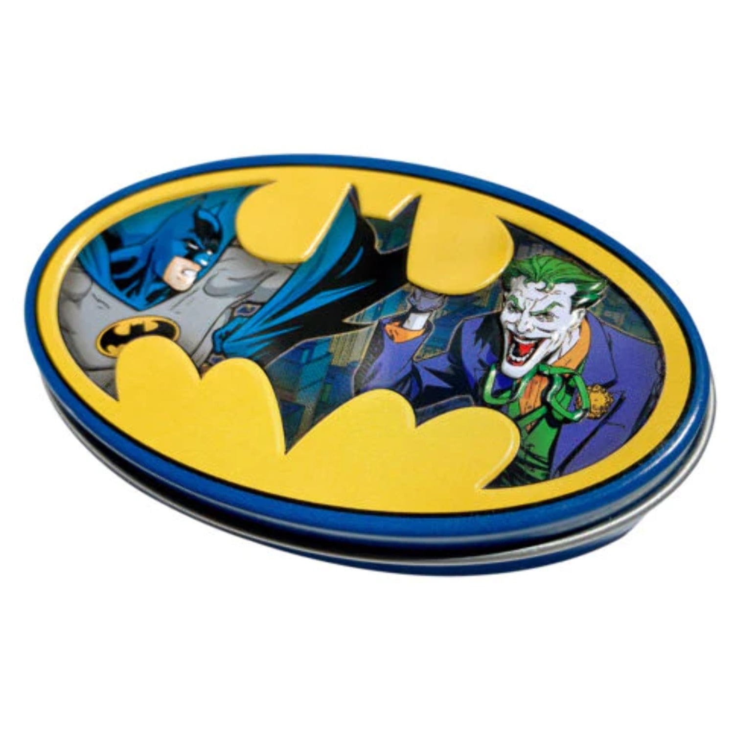 DC Comics Batman Nemesis Candy Tin, 1.2 Ounces of Sour Blue Raspberry ...