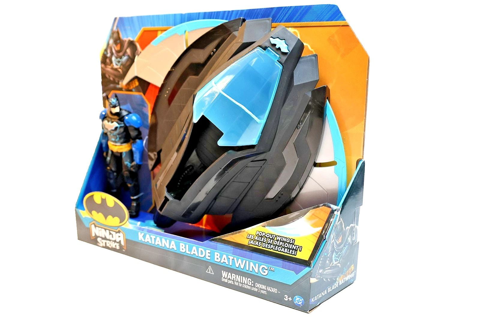 DC Comics Batman Ninja Strike Katana Blade Batwing & 6" Action Figure ...