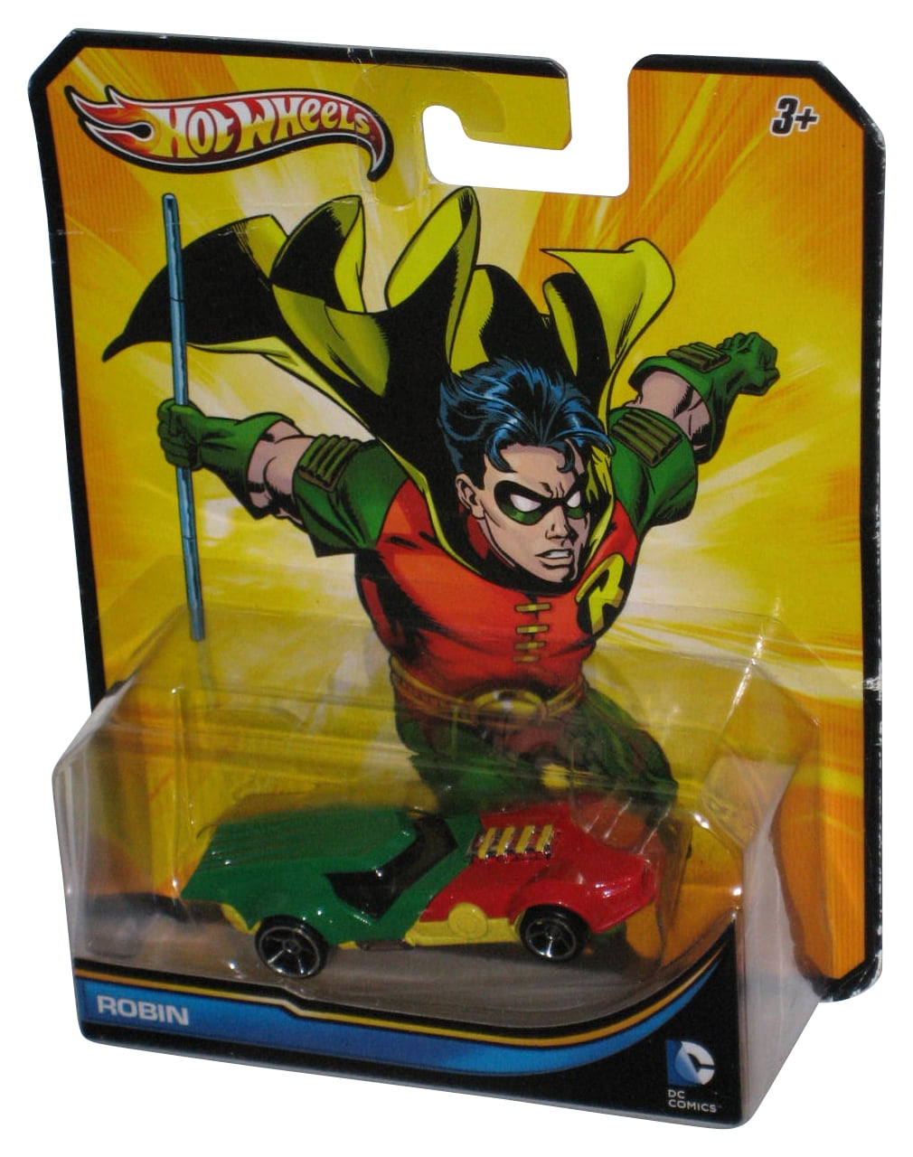 DC Comics Batman Robin Hot Wheels (2012) Mattel Die Cast Toy Car ...