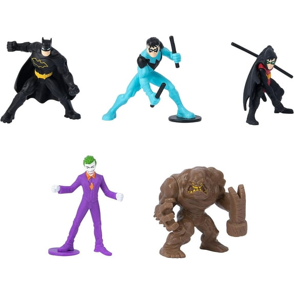 DC Comics, Batman, Robin, Nightwing vs The Joker, Clayface 5-Pack, 2 ...