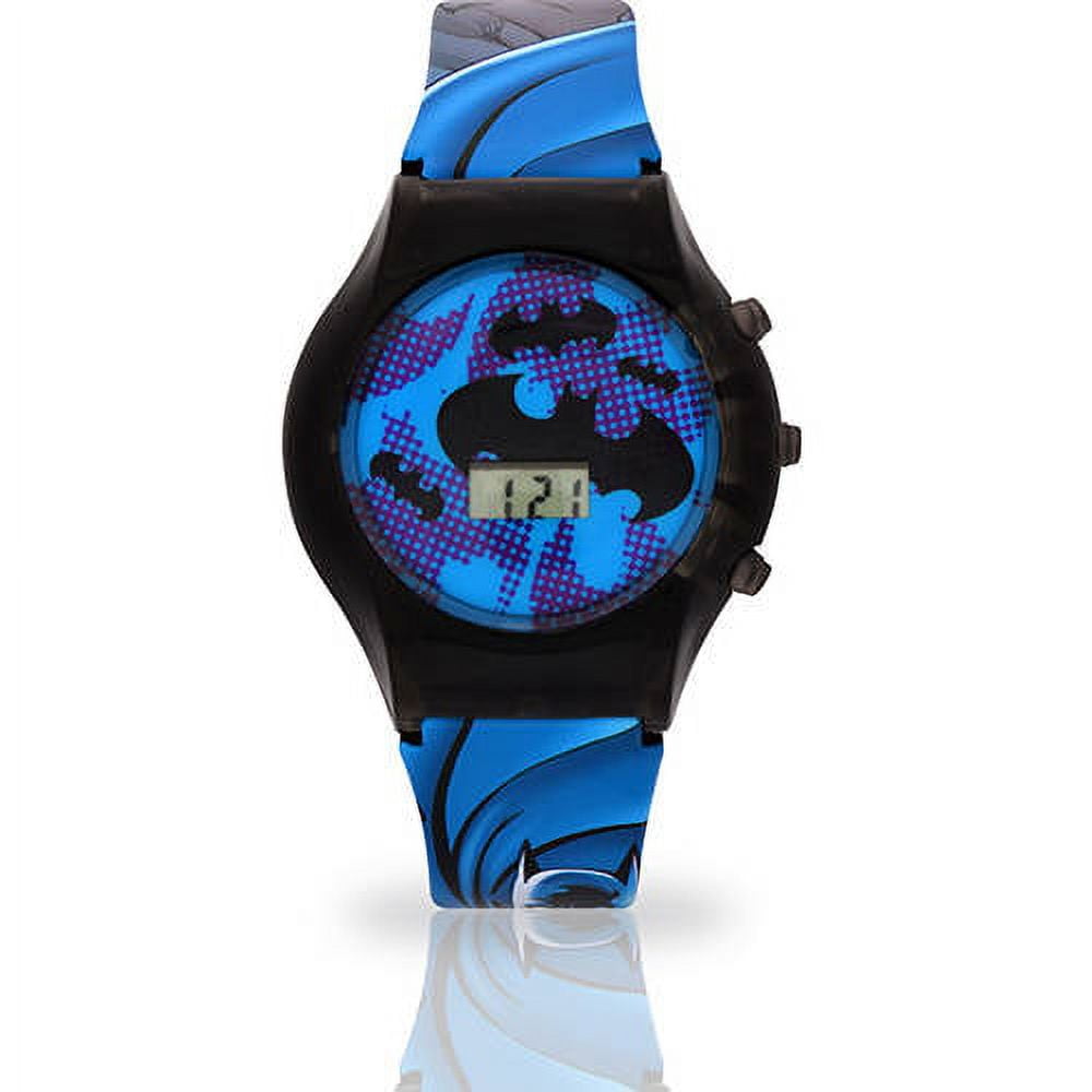 DC Comics Batman Rotating Flash Dial Watch - Walmart.com