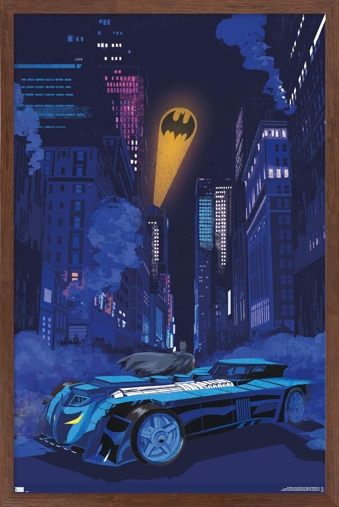 DC Comics - Batman - Skyline Bat Signal Wall Poster, 22.375" x 34 ...