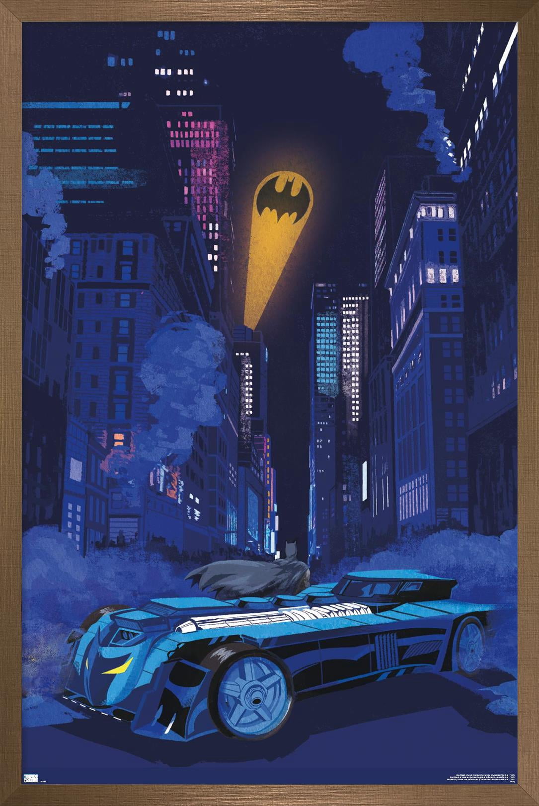 DC Comics - Batman - Skyline Bat Signal Wall Poster, 22.375" x 34 ...