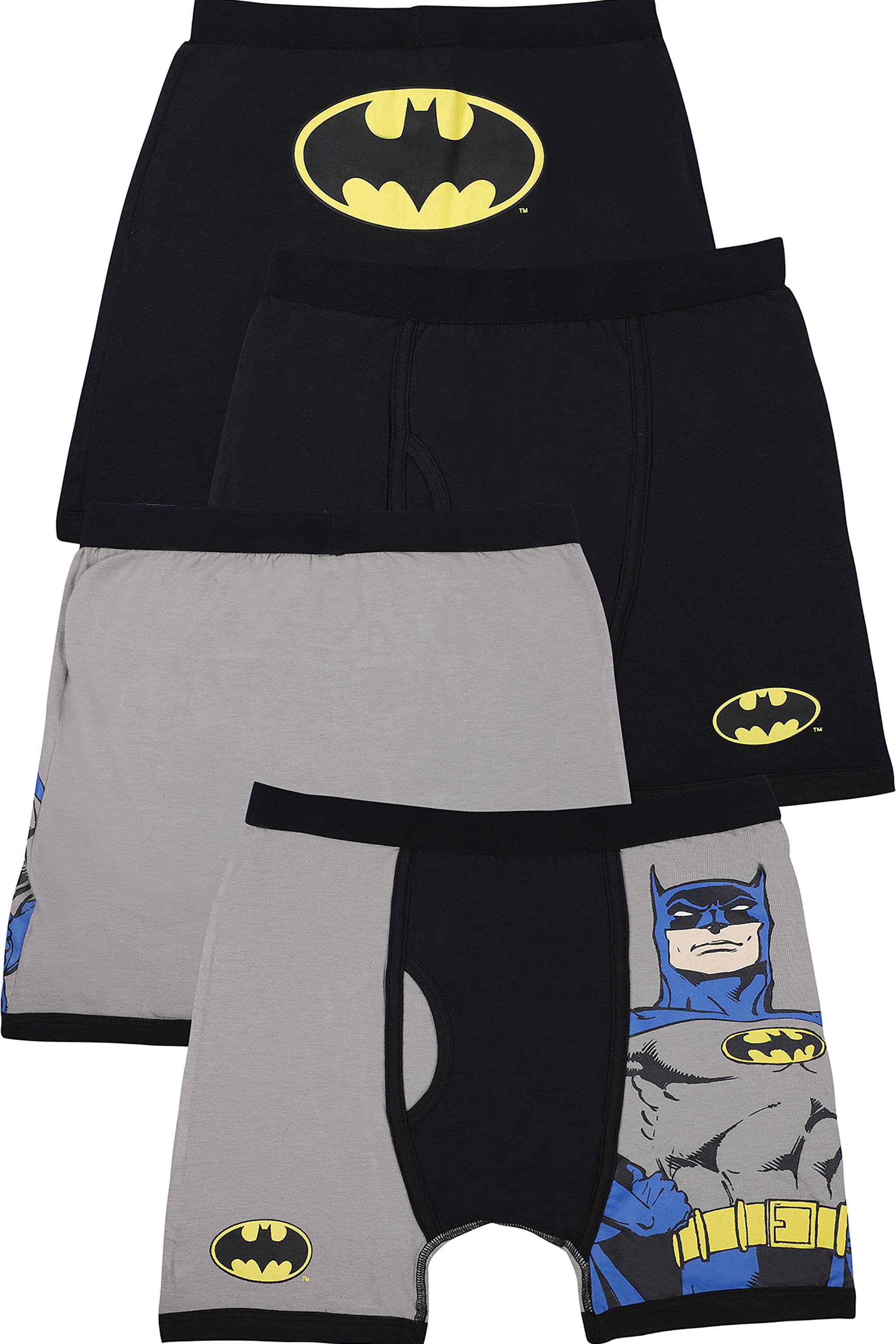 DC Comics 'Batman Superhero Underwear' Stripe Multipack Boxer Briefs ...