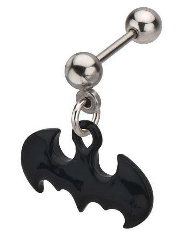 DC Comics Batman Symbol Dangle Cartilage Earring 18g 5/16 - Walmart.com
