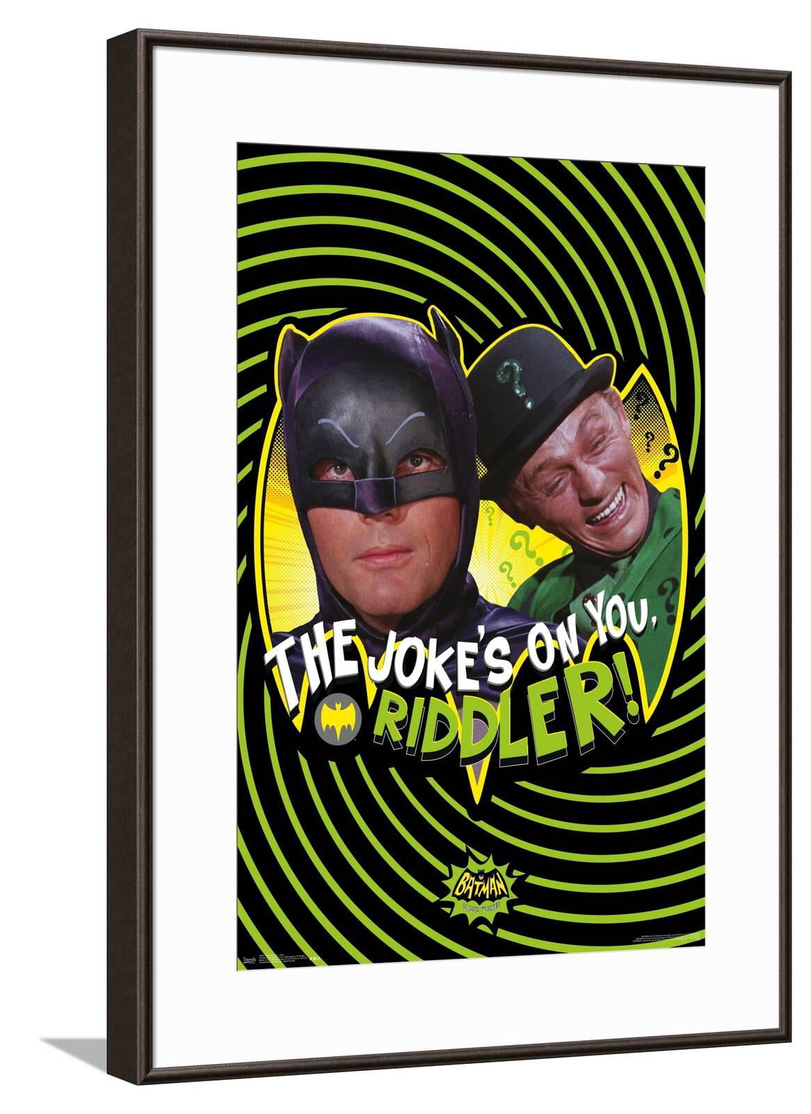 DC Comics Batman TV Series - Joke Canvas Wall Poster, 14.725" x 22.375 ...