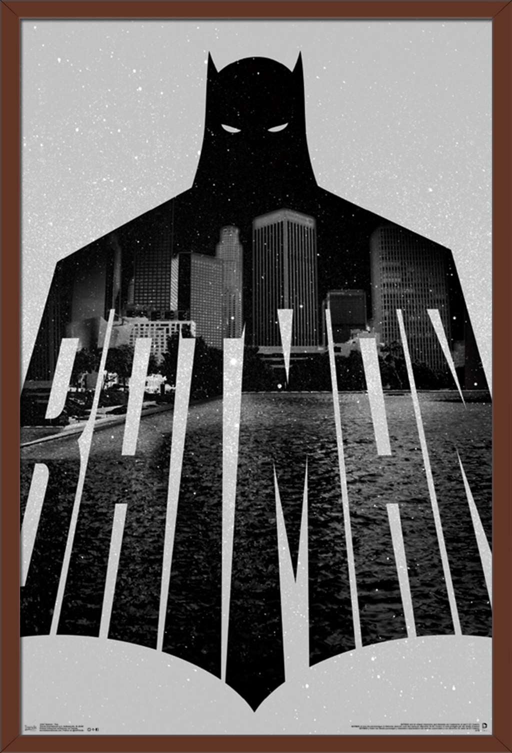 DC Comics - Batman - Text Wall Poster, 22.375" x 34", Framed - Walmart.com