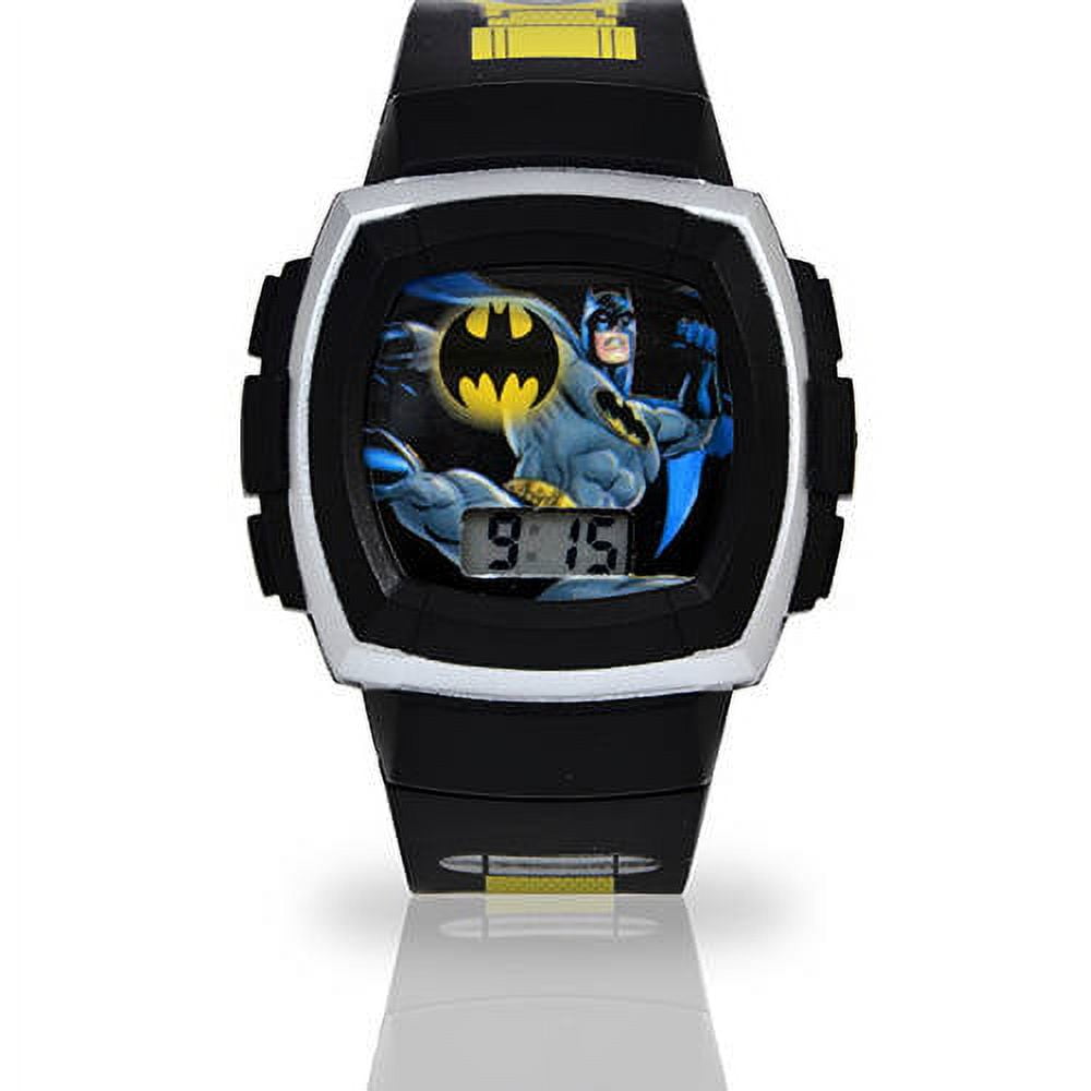 DC Comics Batman Unisex Child LCD Watch with Interchangeable Strap ...