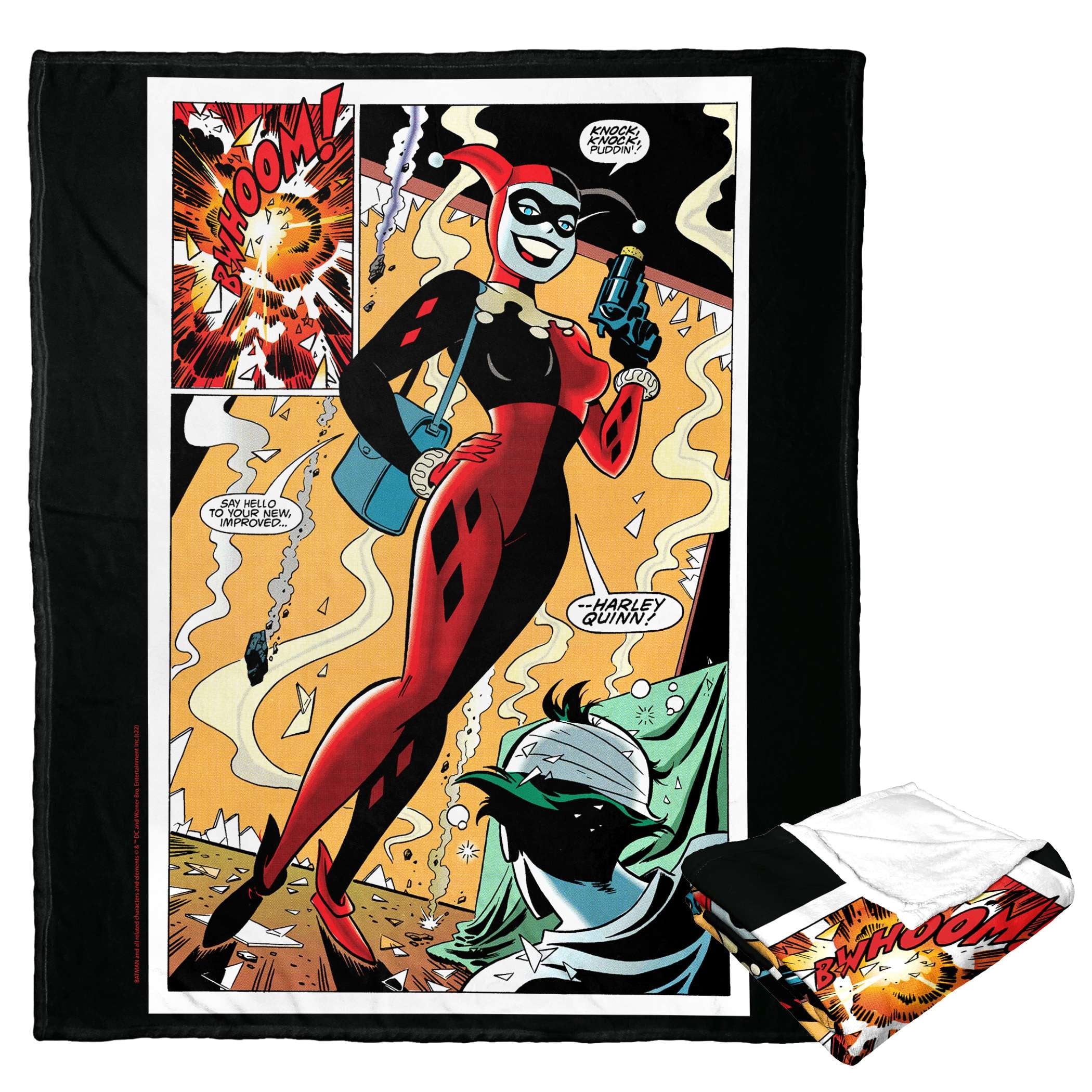 DC Comics Batman Villainous Origins Kids Silk Touch Throw Blanket ...