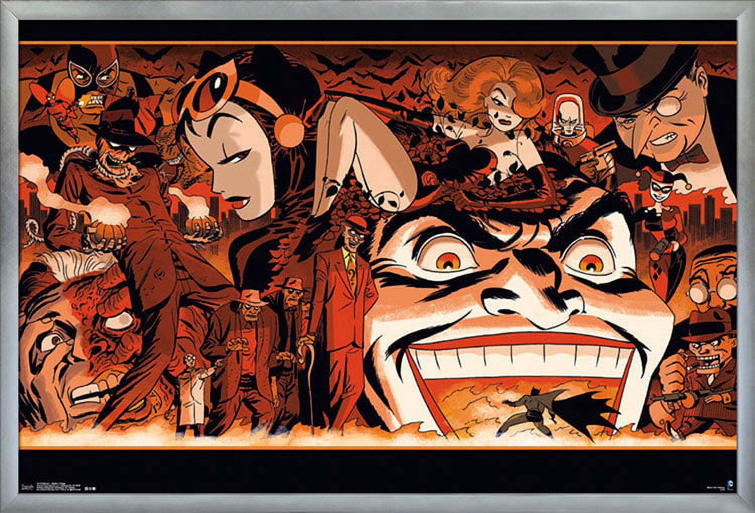 DC Comics - Batman - Villains Collage Wall Poster, 22.375" x 34 ...