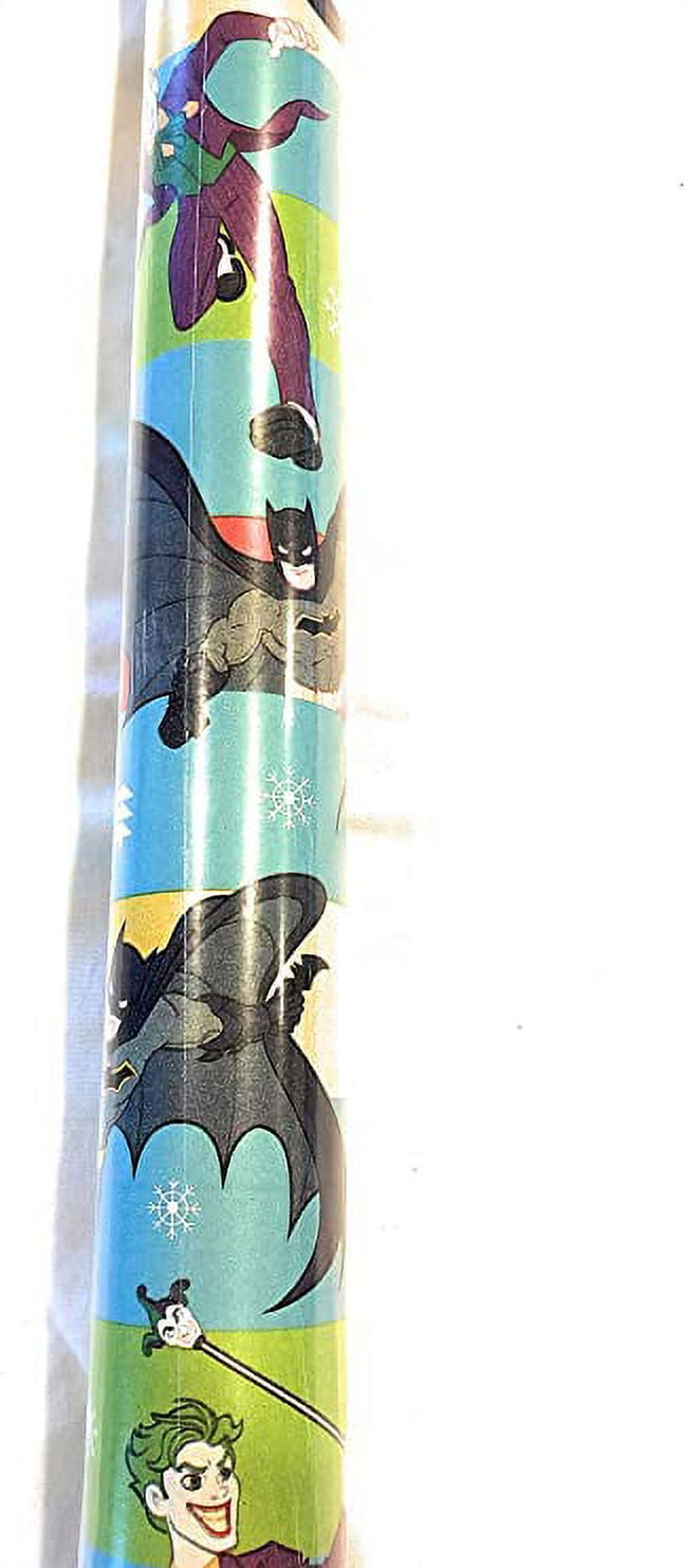 DC Comics Batman and Joker Wrapping Paper - 70 sq ft roll - Walmart.com