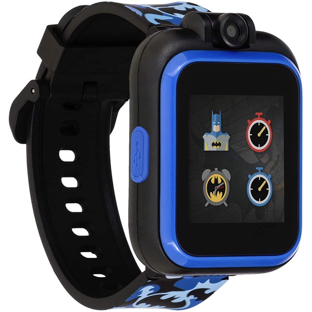 DC Comics Batman iTech Jr Smartwatch for Kids Black/Print Smartwatch ...