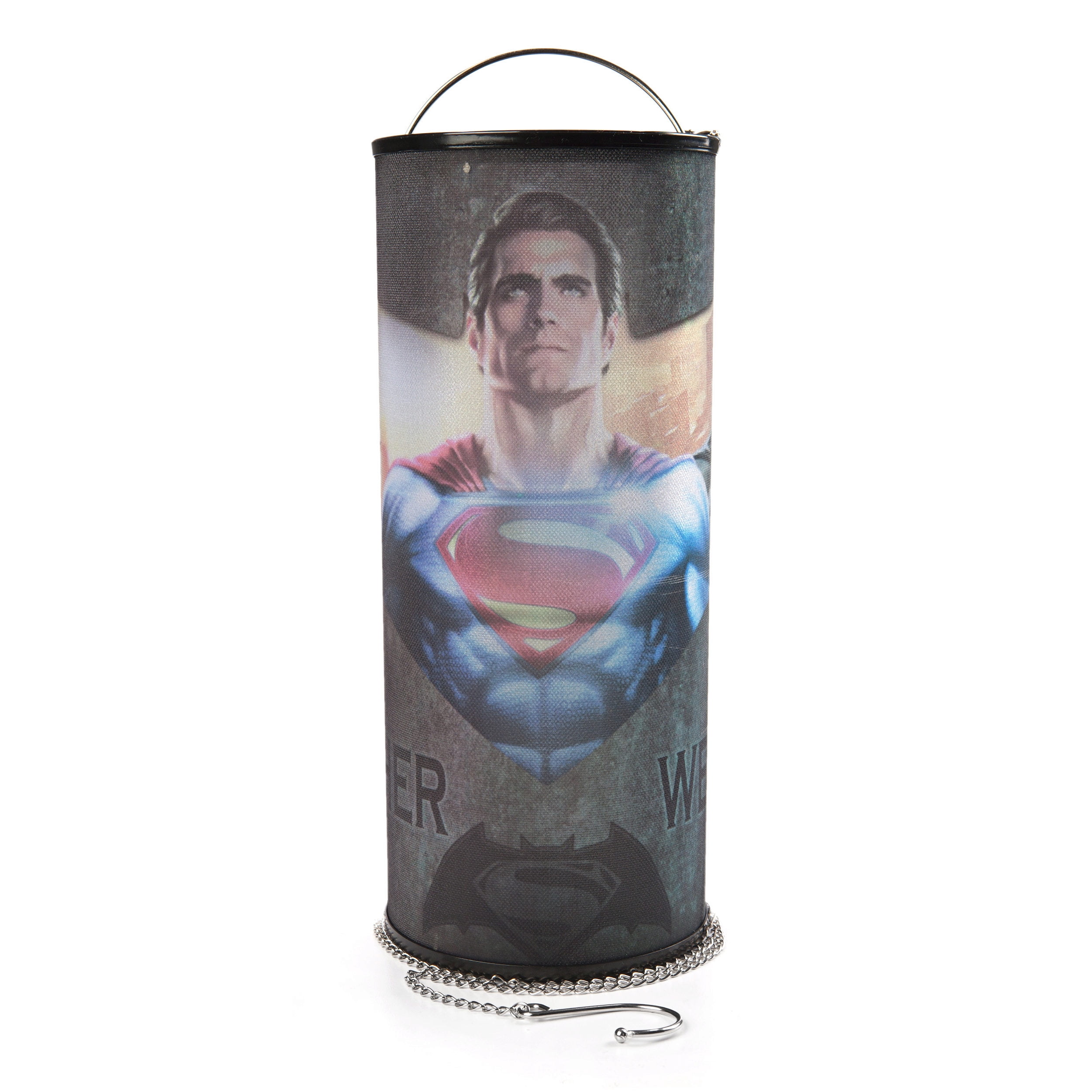 DC Comics Batman vs. Superman Together We Fight Cylindrical Nightlight ...