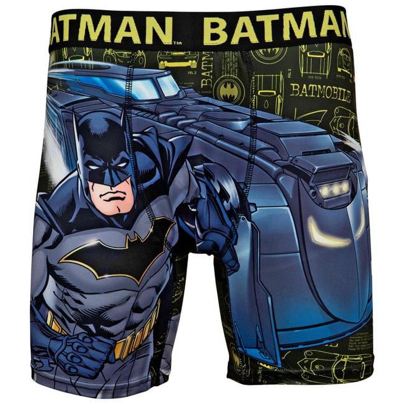 DC Comics Batman with Batmobile Boxer Briefs-Medium (32-34) - Walmart.com