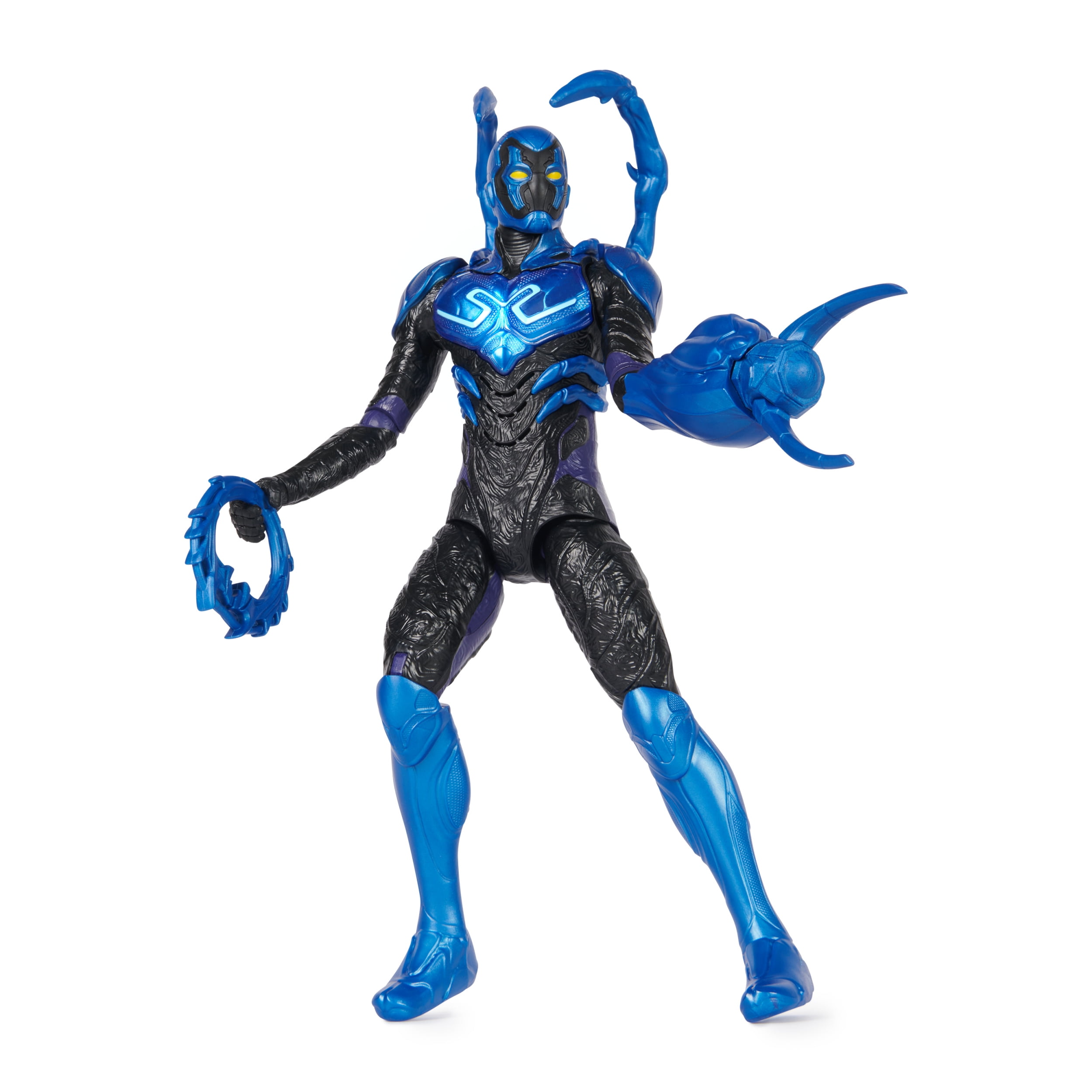 DC Comics, 12-inch Talking Battle-Mode Blue Beetle Action Figure with ...