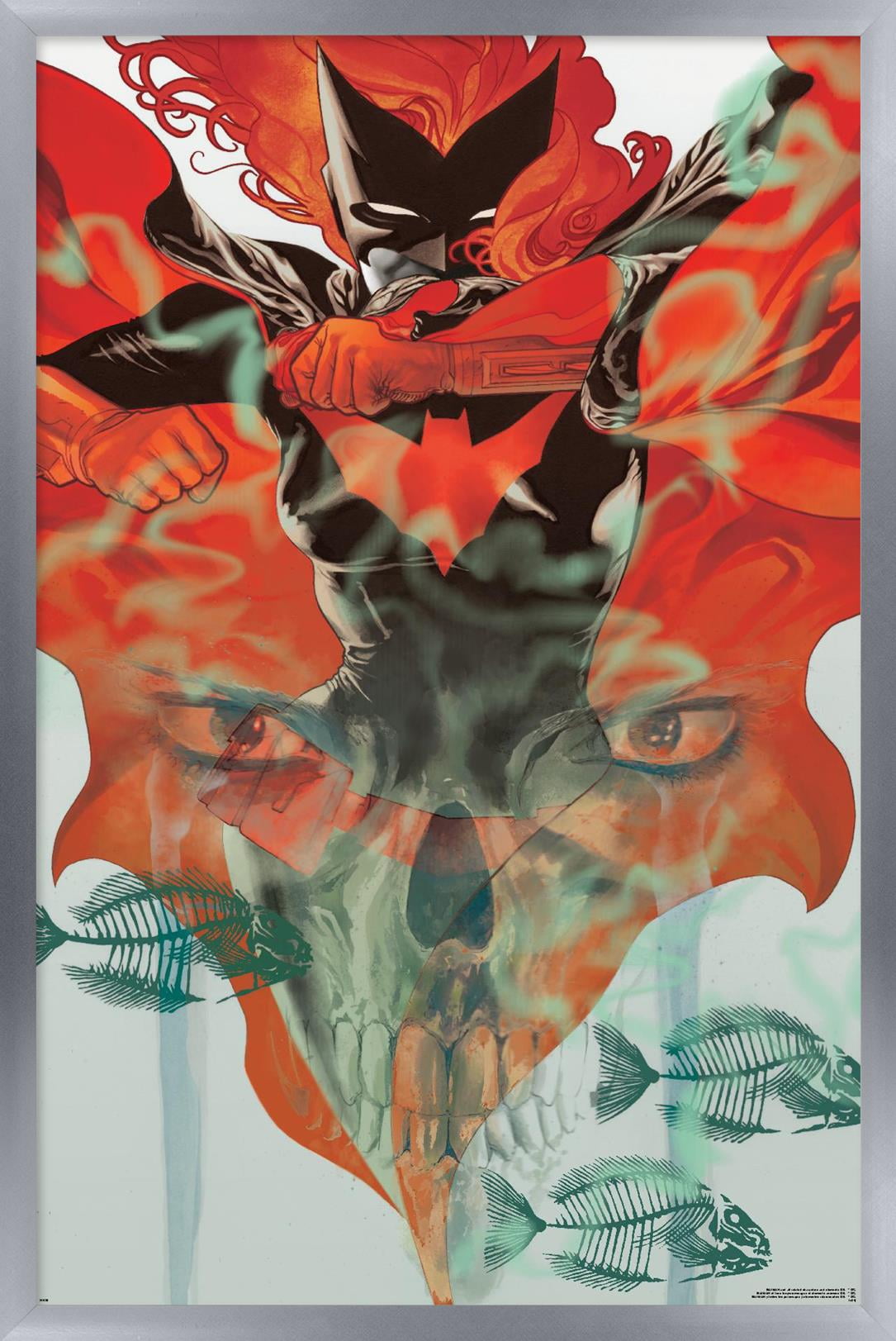 DC Comics Batwoman - Skeleton Cover Wall Poster, 22.375" x 34" Framed ...