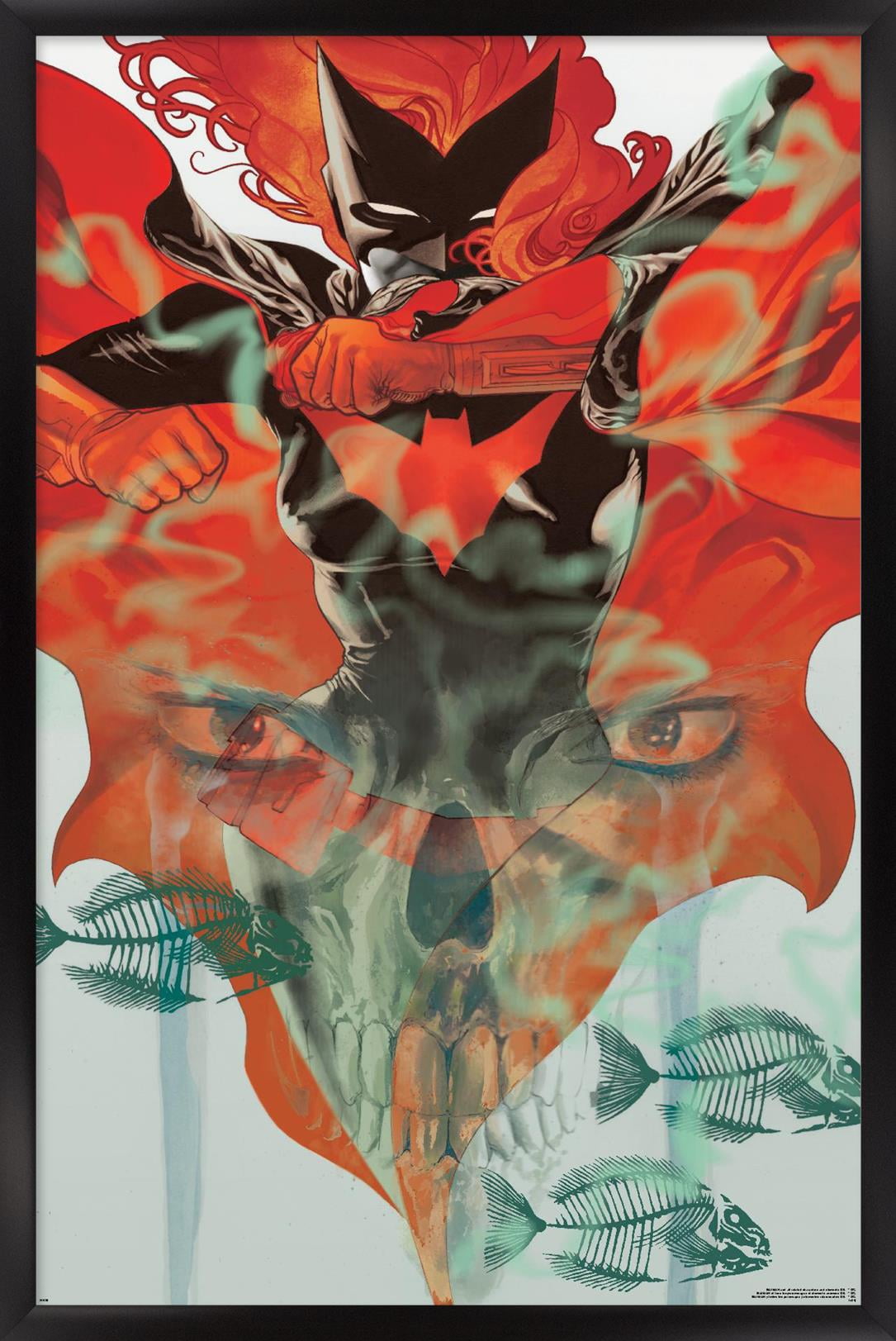 DC Comics Batwoman - Skeleton Cover Wall Poster, 22.375" x 34" Framed ...