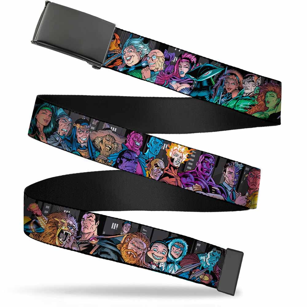 DC Comics Belt, Flip Web Belt Injustice League of America Issue ...