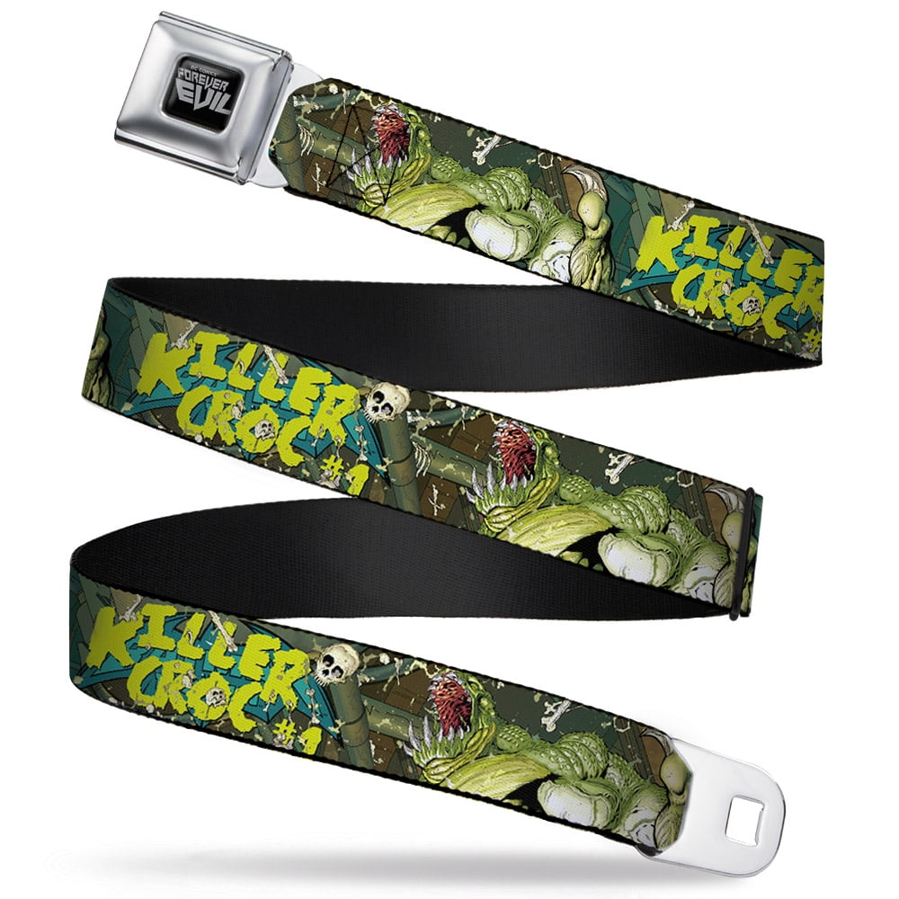DC Comics Belt, Seatbelt Buckle Belt, Batman Robin Forever Evil Issue ...