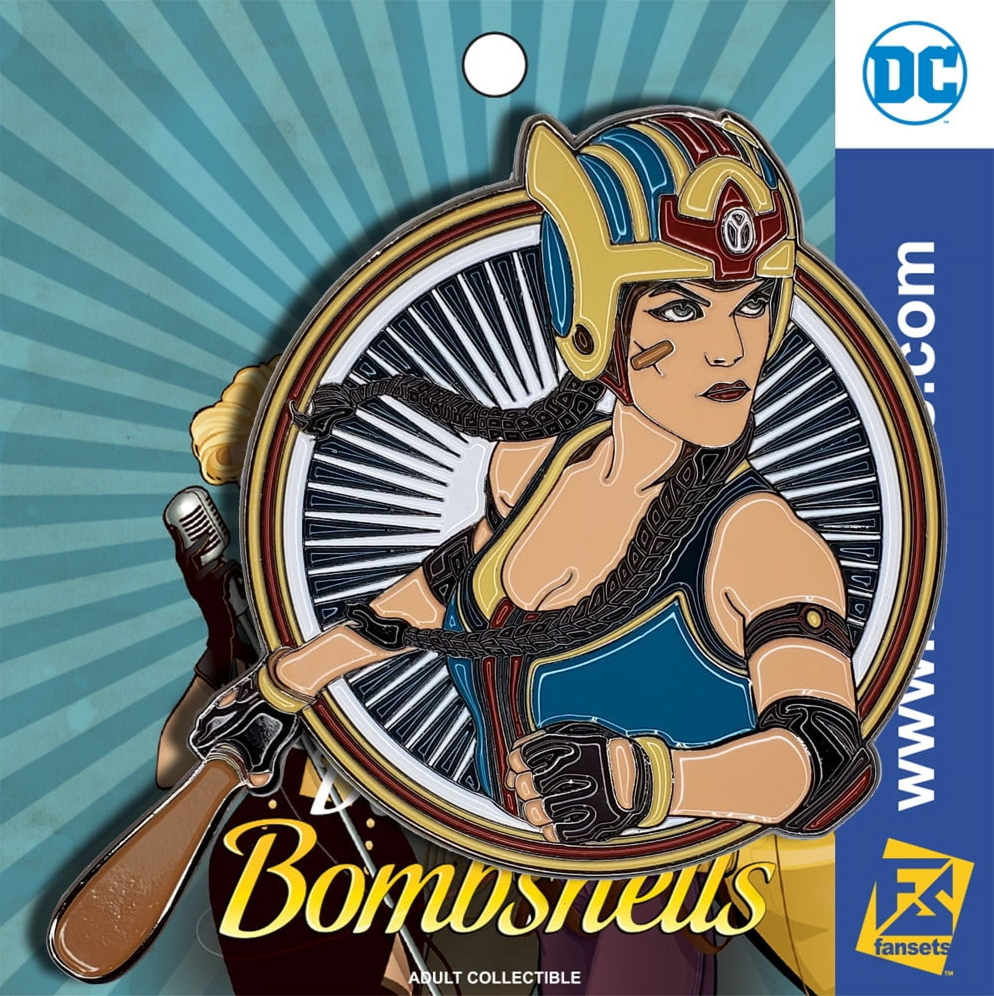 DC Comics Bombshells Big Barda BADGE Licensed FanSets Pin - Walmart.com