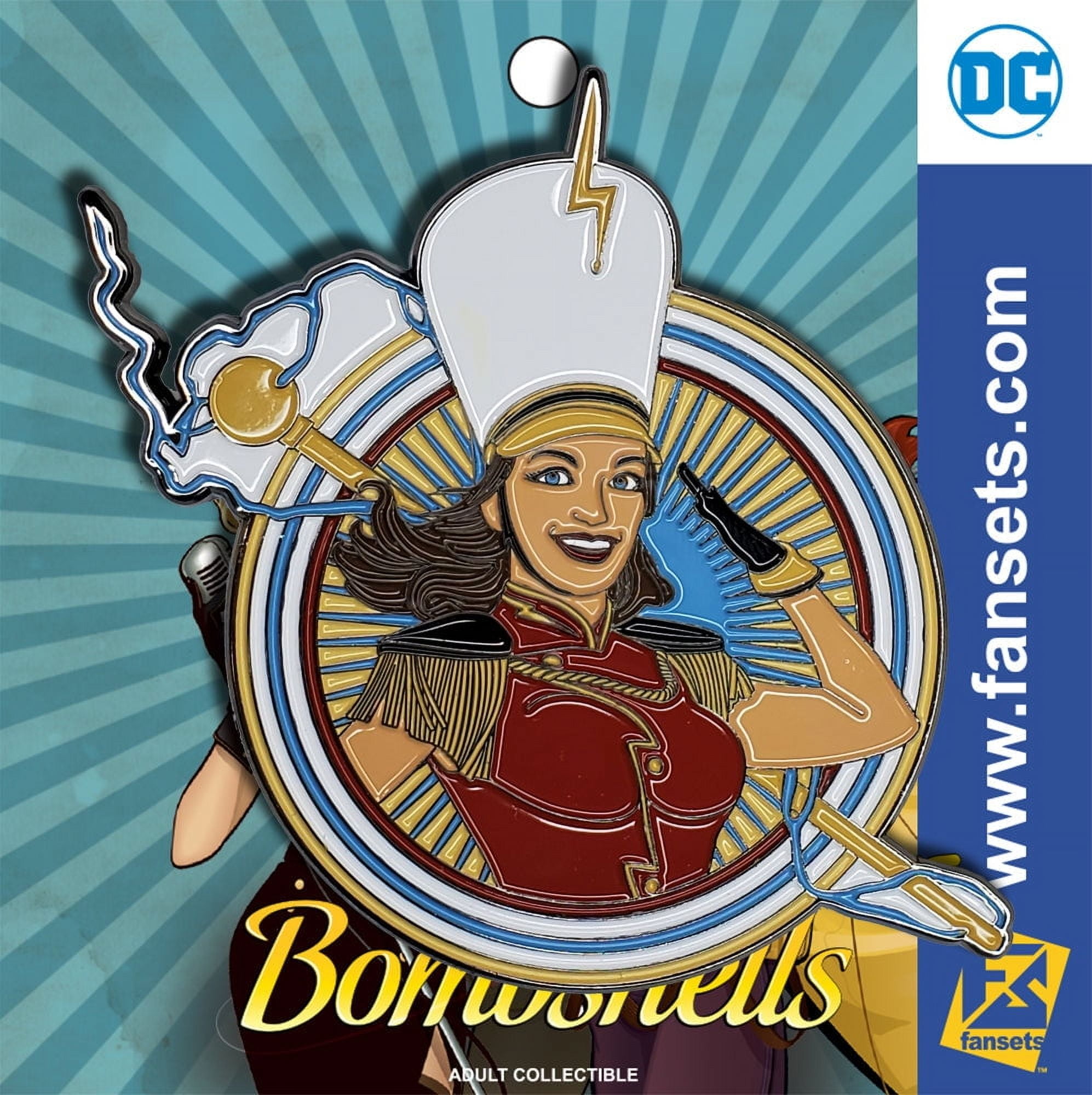 DC Comics Bombshells MARY MARVEL Badge Licensed FanSets Pin - Walmart.com