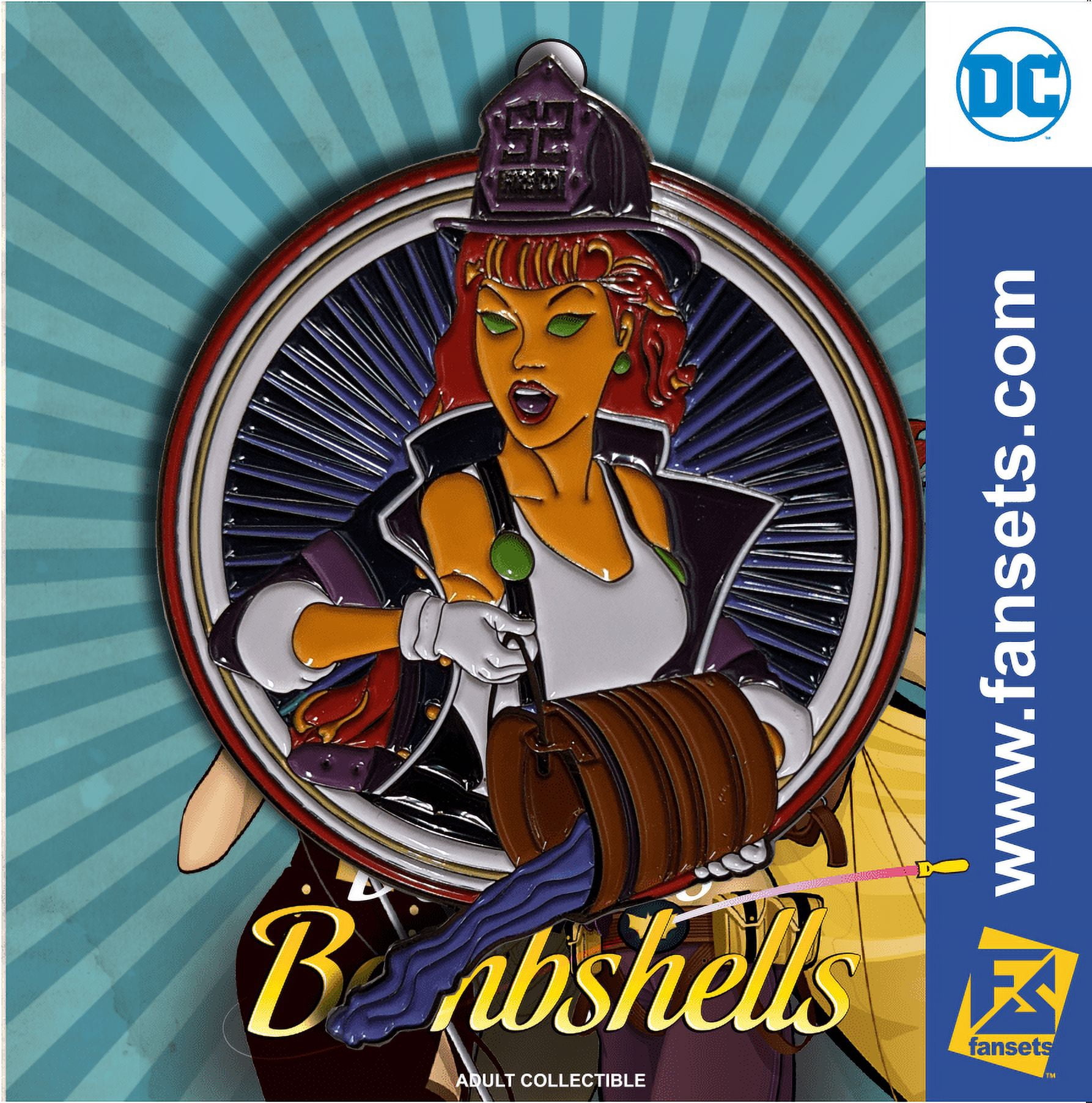 DC Comics Bombshells STARFIRE Licensed FanSets Pin - Walmart.com