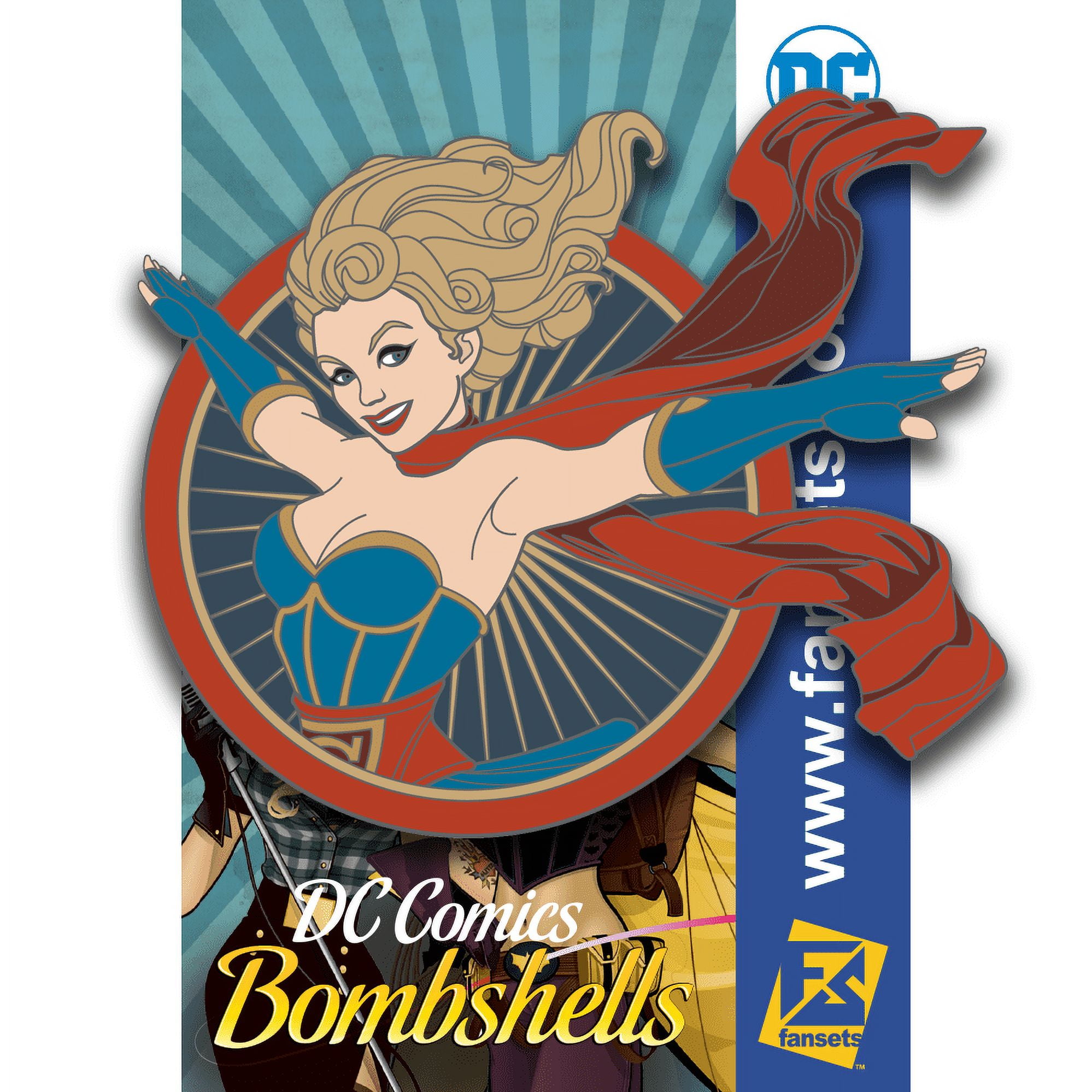 DC Comics Bombshells SUPERGIRL Badge #176 - Walmart.com