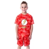 PJammy DC Comics Boys' The Flash Pajama Set, Digital Camo, 2 PC ...