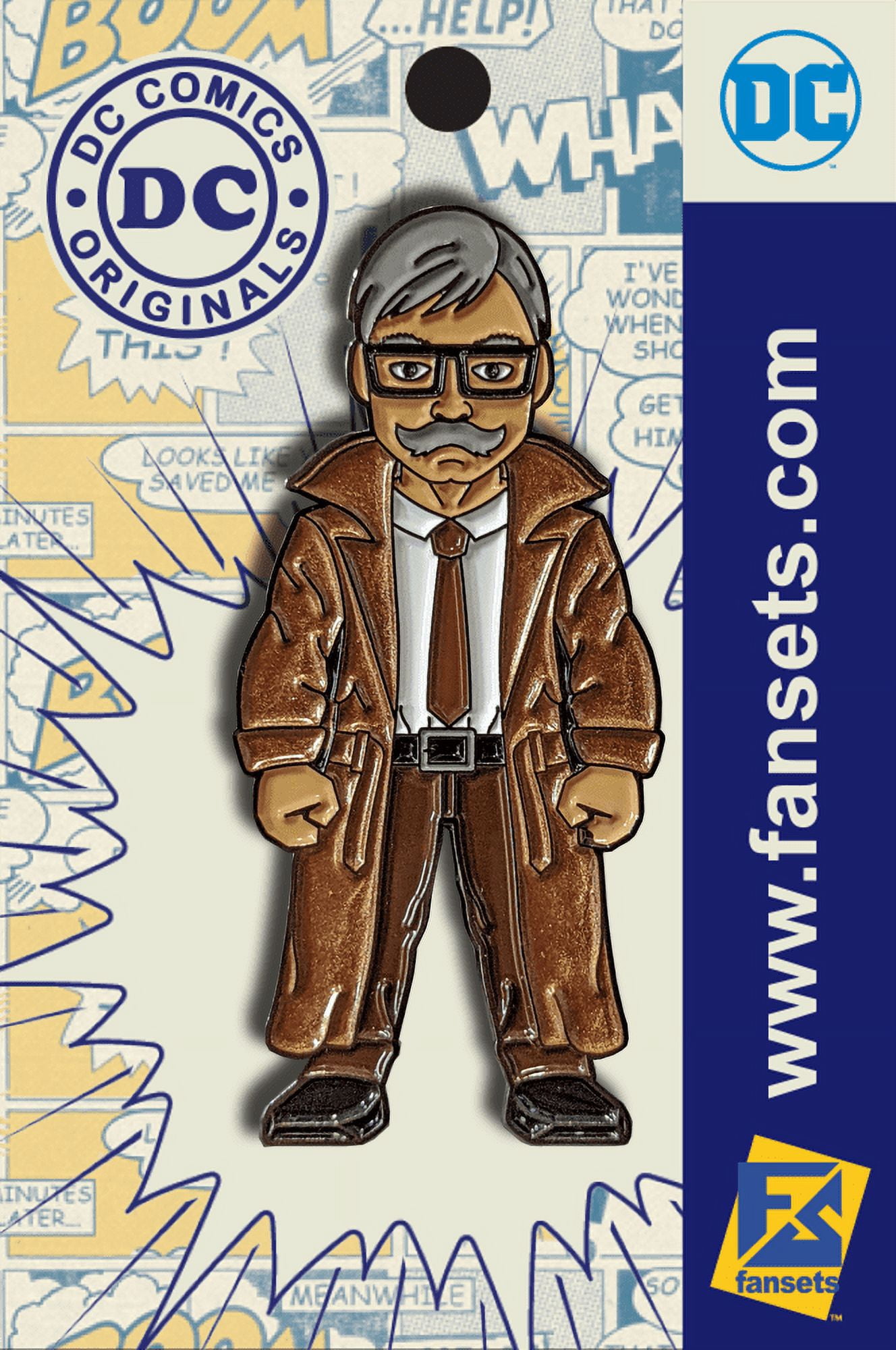 DC Comics Classic COMMISSIONER JIM GORDON Licensed FanSets Pin ...