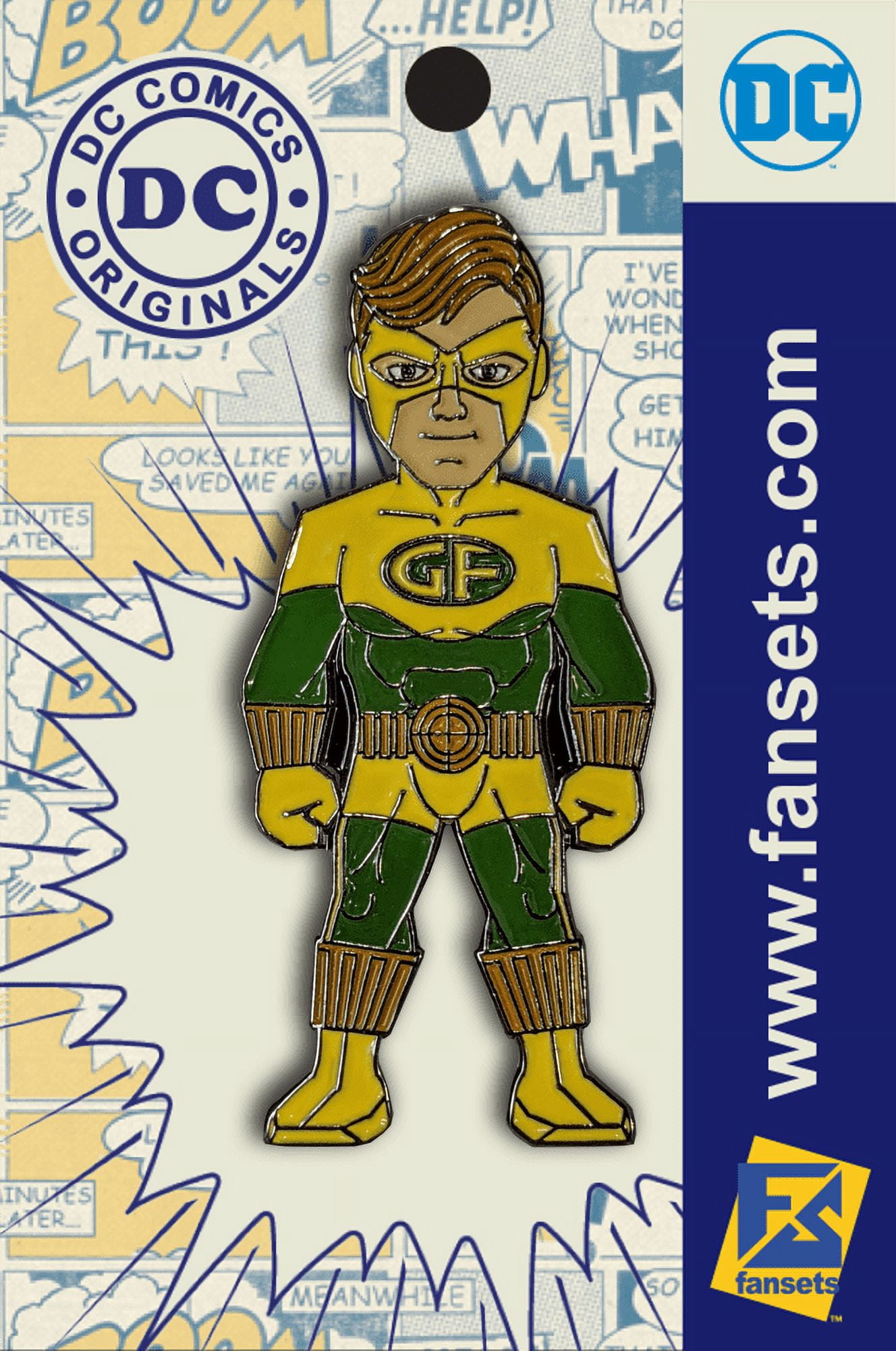 DC Comics Classic GEO FORCE Licensed FanSets Pin MicroJustice Ooutsider ...