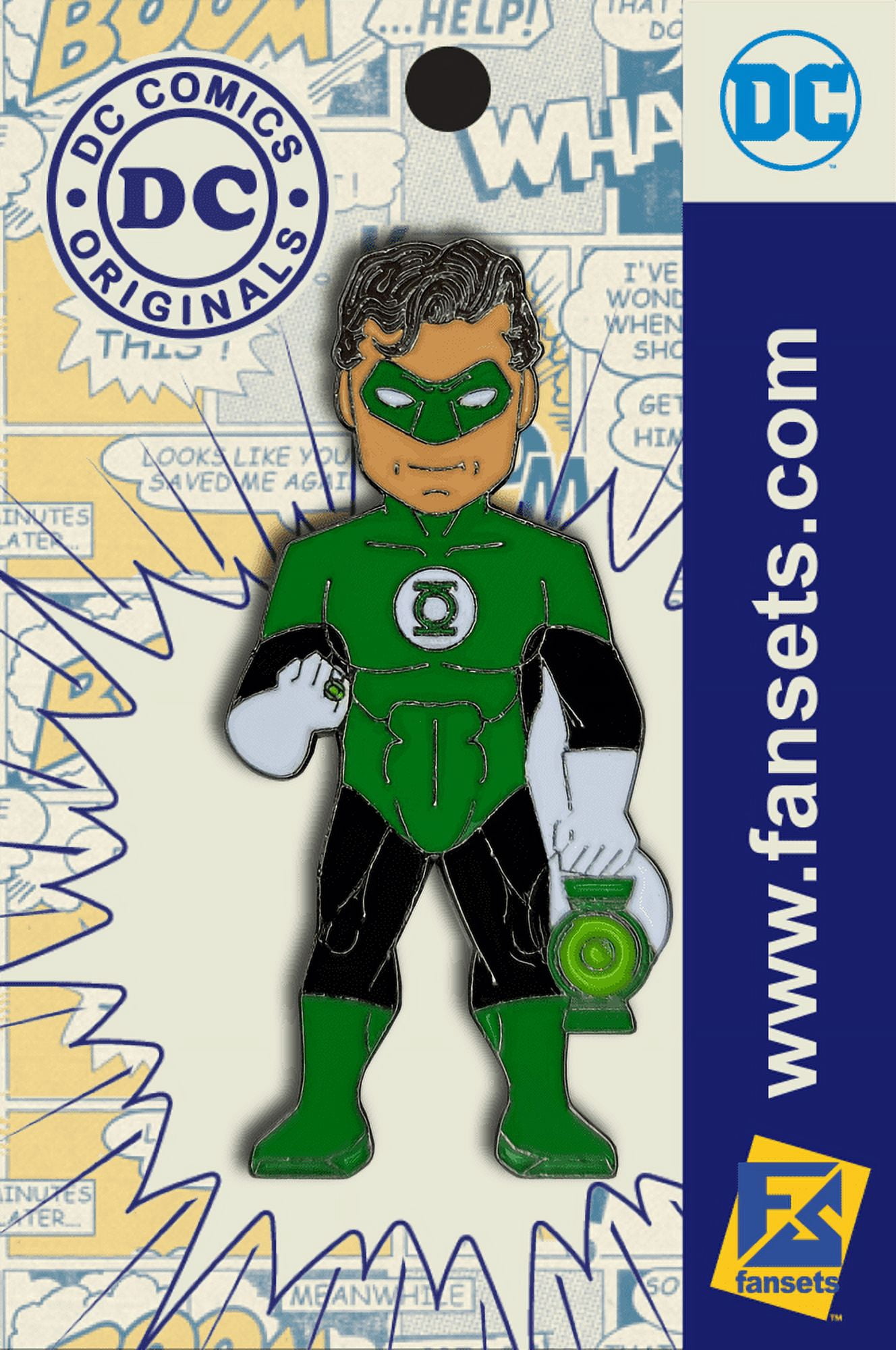 DC Comics Classic GREEN LANTERN HAL JORDAN Licensed FanSets Pin ...