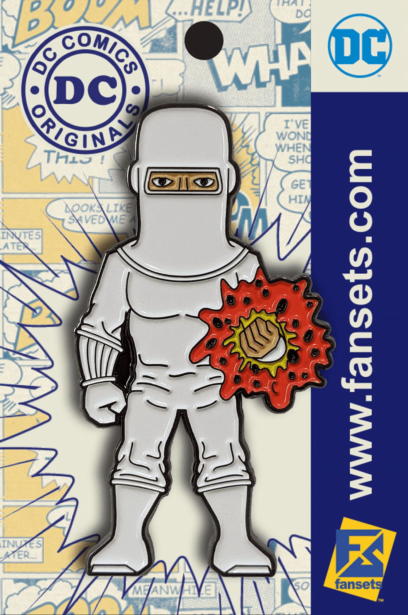 DC Comics Classic HUMAN BOMB Licensed FanSets Pin MicroJustice All Star ...