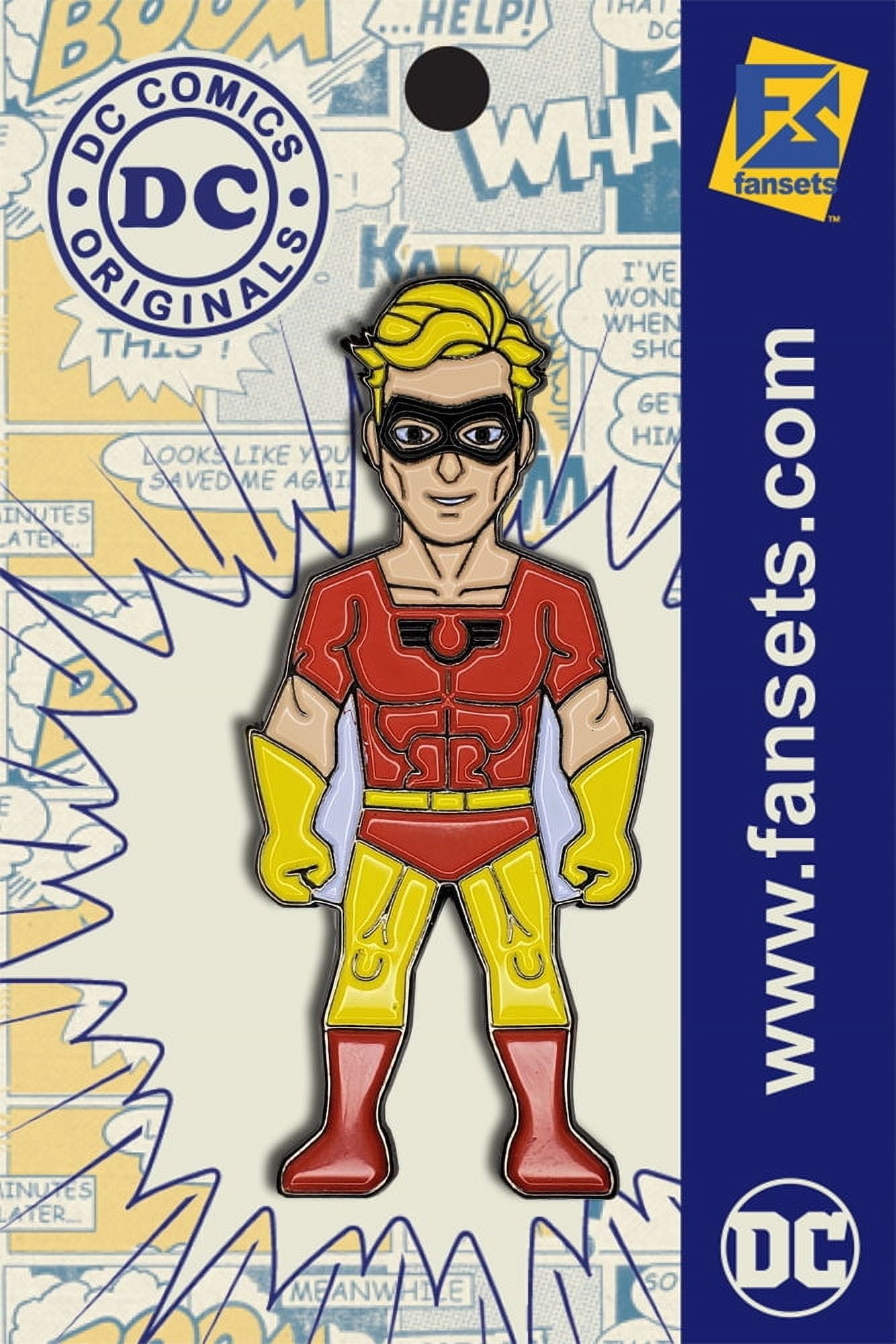 DC Comics Classic JOHNNY QUICK Licensed FanSets Pin MicroJustice All ...