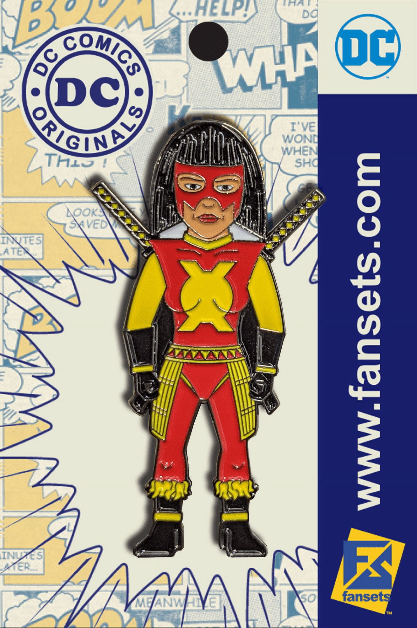 DC Comics Classic KATANA Licensed FanSets Pin MicroJustice Outsiders ...