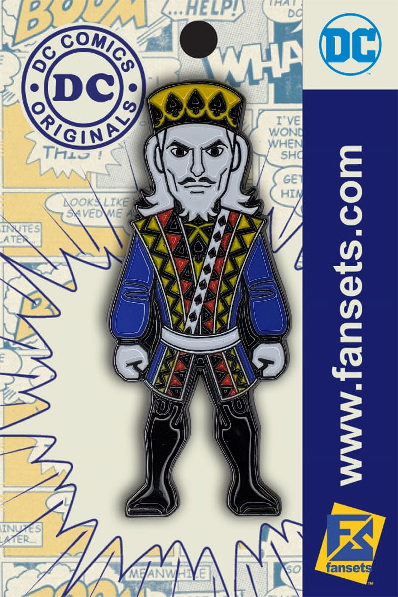 DC Comics Classic KING ROYAL FLUSH GANG Licensed FanSets Pin ...