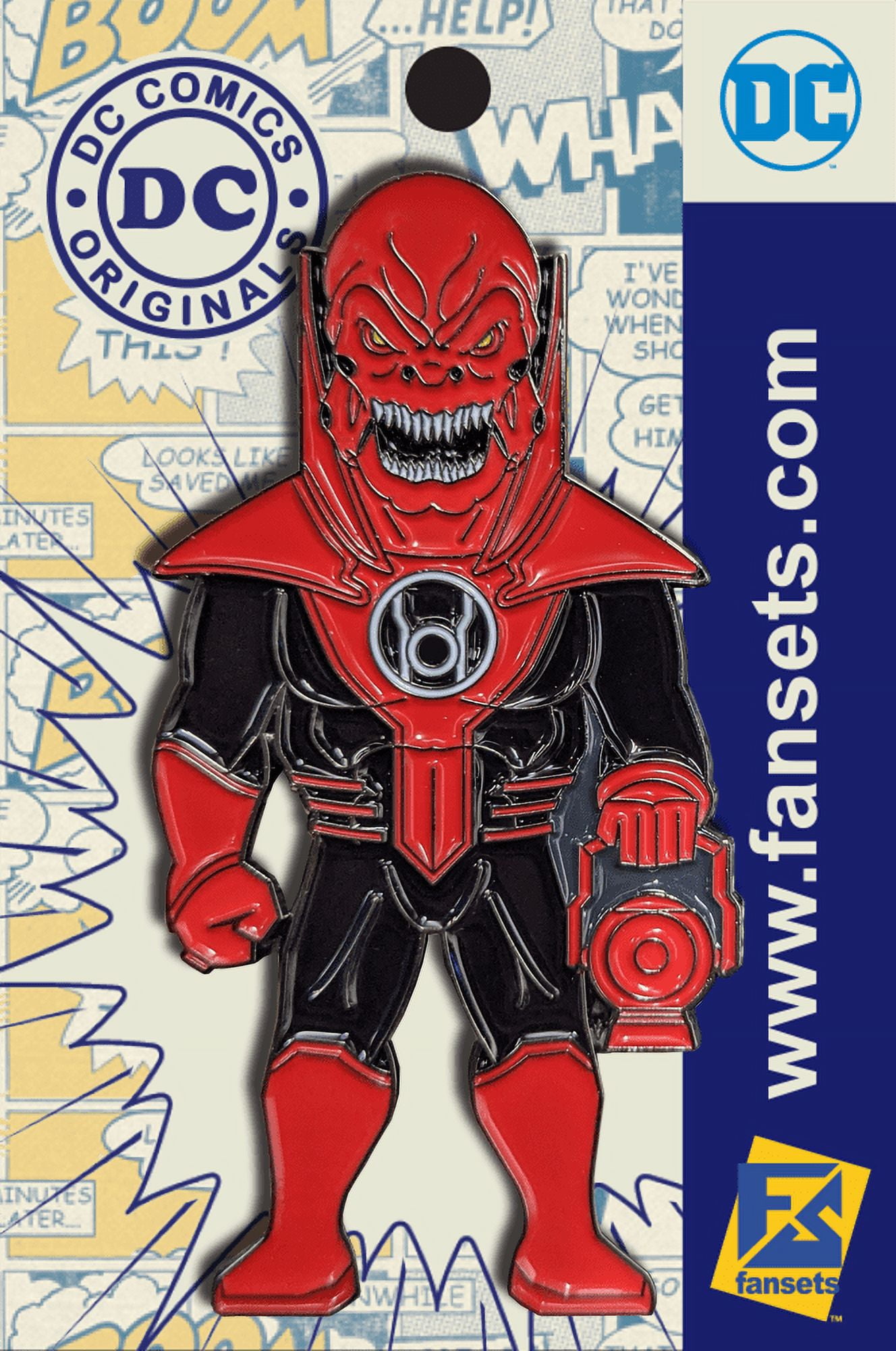DC Comics Classic RED LANTERN ATROCITUS Licensed FanSets Pin - Walmart.com