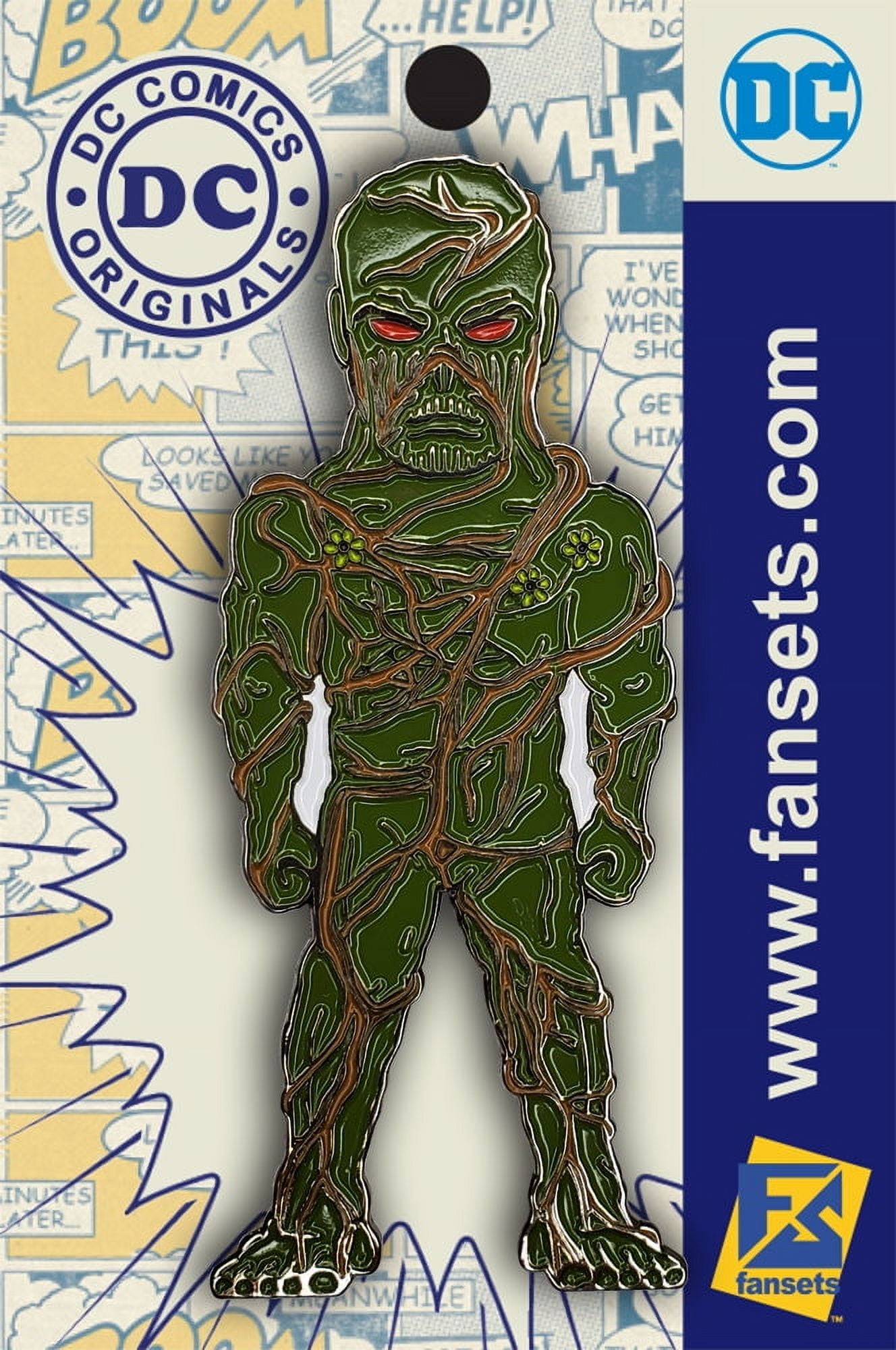 DC Comics Classic SWAMP THING Licensed Fansets Pin - Walmart.com