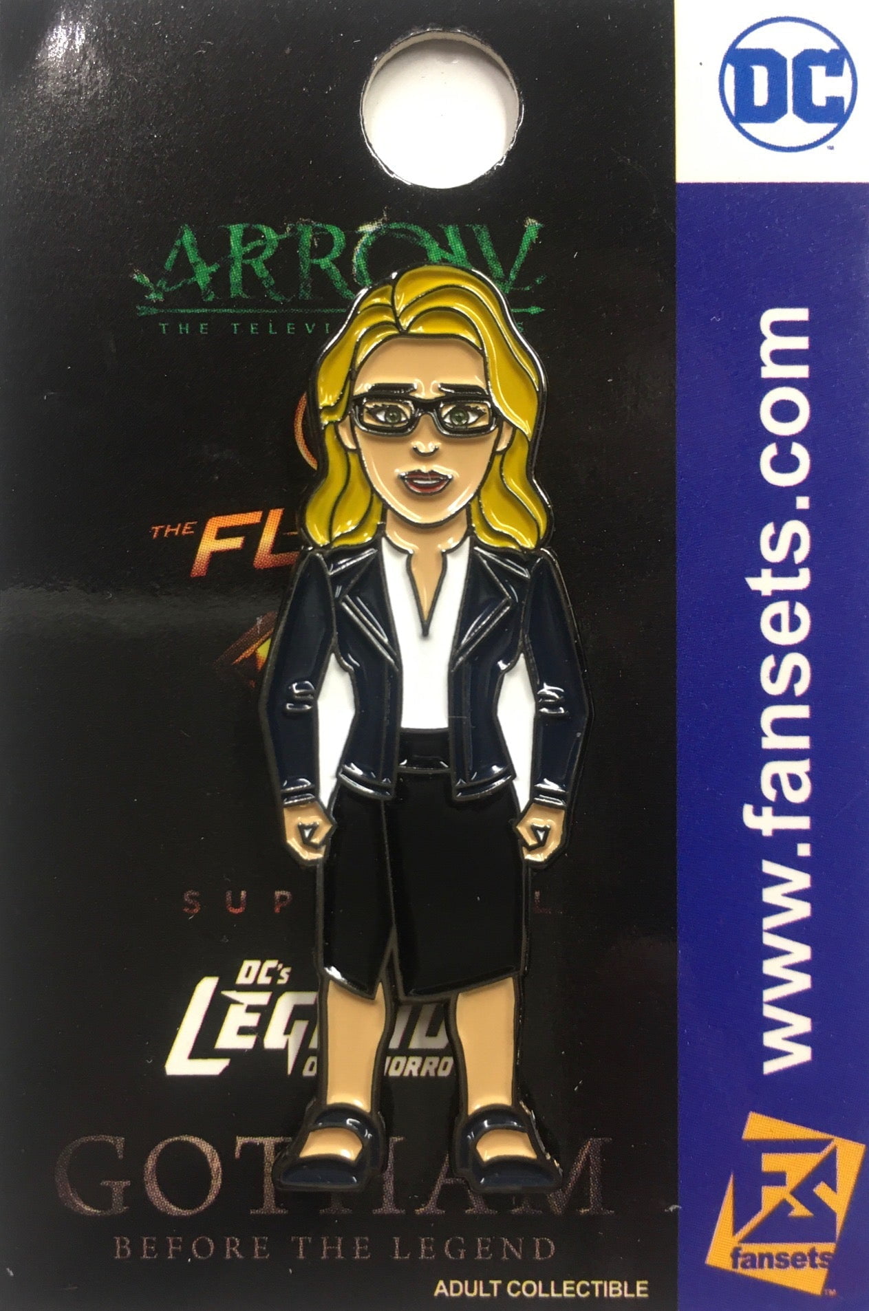 DC Comics DCTV FELICITY Smoak OVERWATCH Licensed FanSets Pin Arrow ...