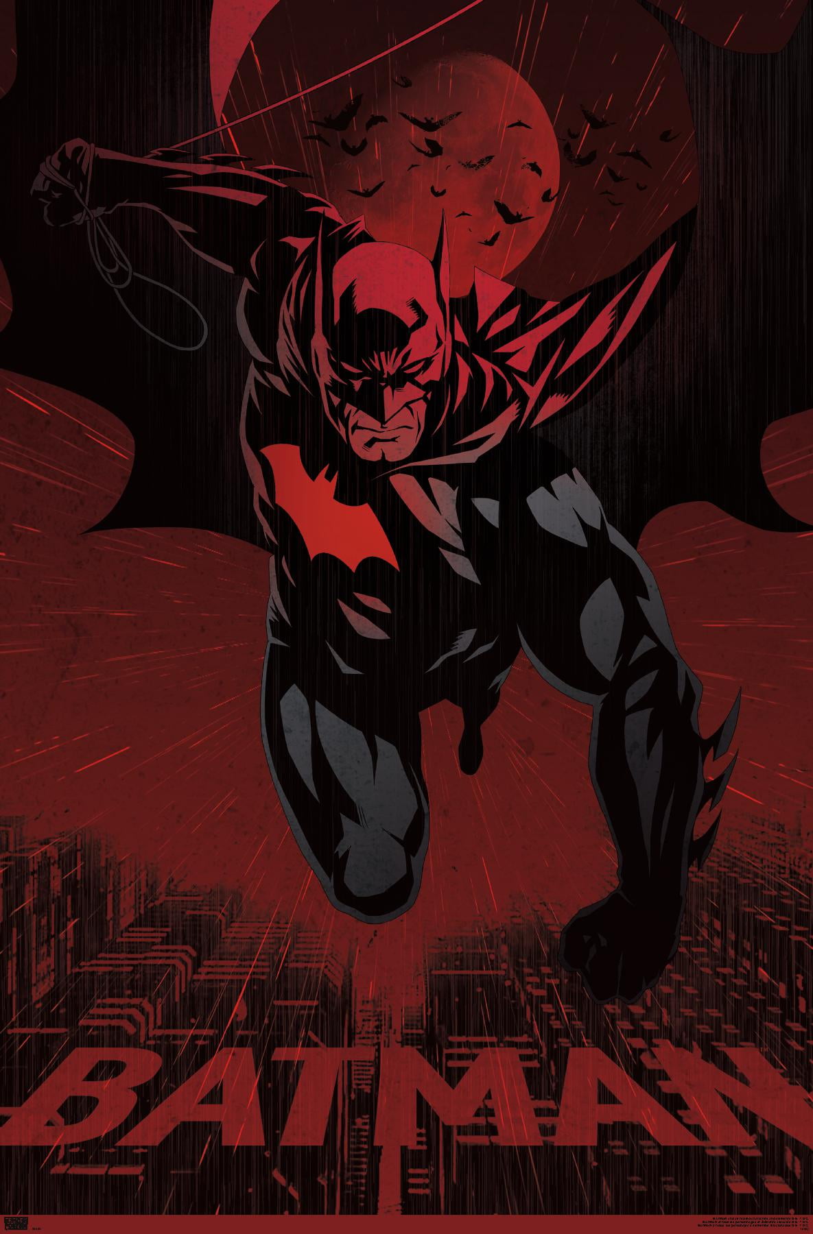 DC Comics: Dark Artistic - Batman Wall Poster, 22.375" x 34" - Walmart.com