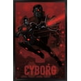 DC Comics: Dark Artistic - Cyborg Wall Poster, 14.725" x 22.375" Framed ...