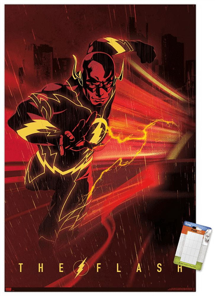 DC Comics: Dark Artistic - The Flash Wall Poster, 14.725" x 22.375 ...