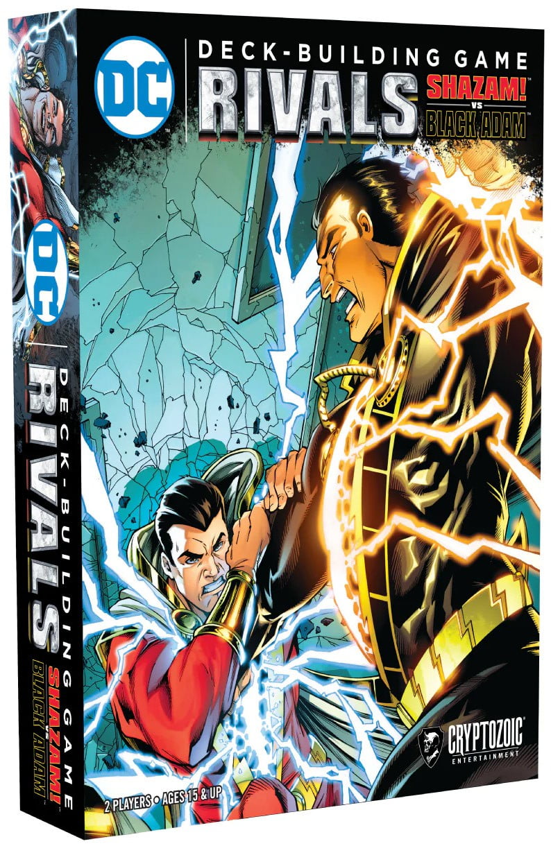 DC Rivals Shazam! vs Black Adam Deck Building Game - Walmart.com