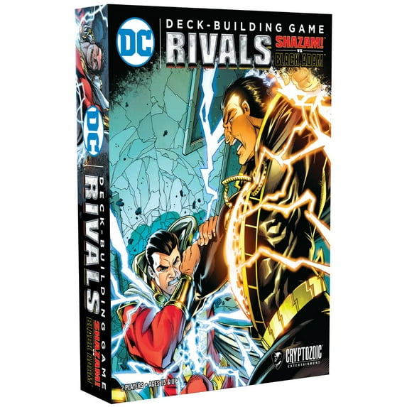 DC Rivals Shazam! vs Black Adam Deck Building Game - Walmart.com