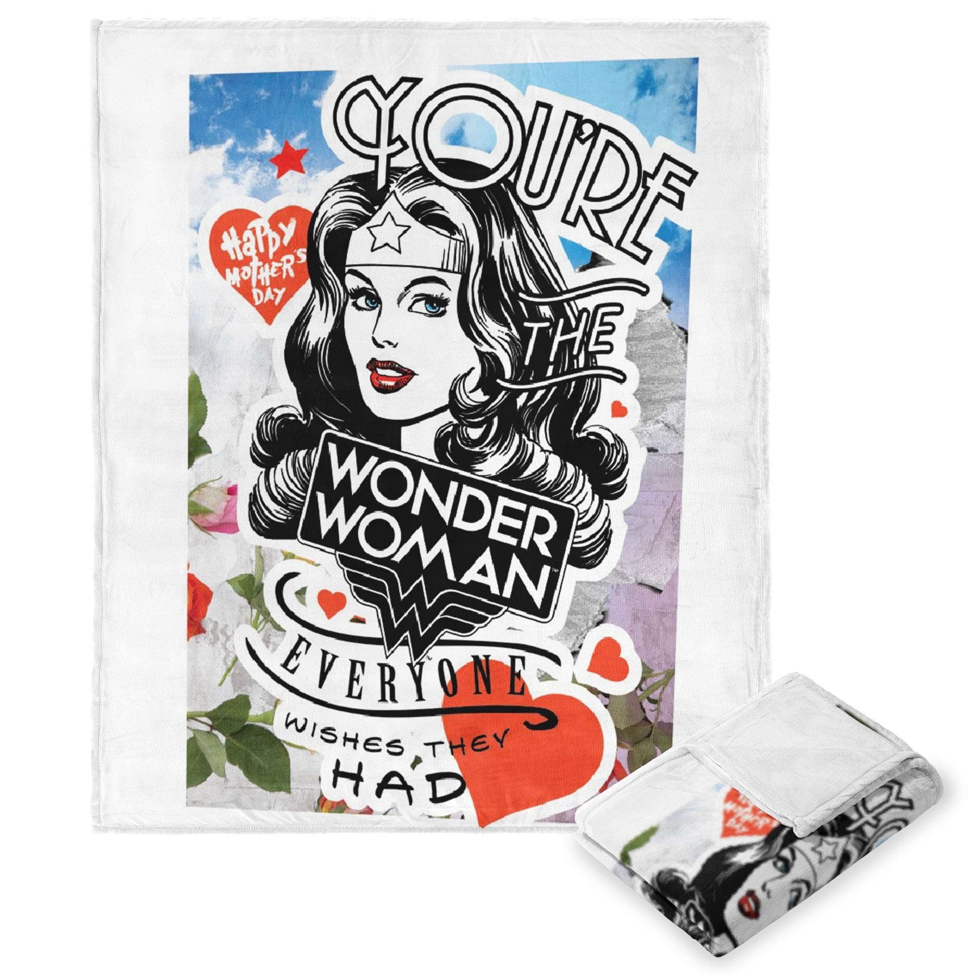 DC Comics Everyone Wishes Kids Silk Touch Throw Blanket - Walmart.com