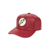 DC Comics Flash Faux Leather Red Cap - Walmart.com