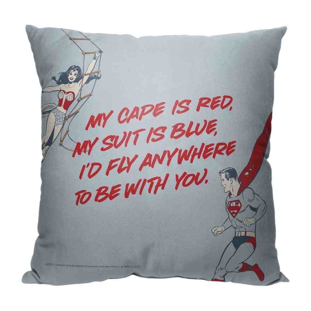 DC Comics Fly To Be With You Kids Printed Throw Pillow - Walmart.com