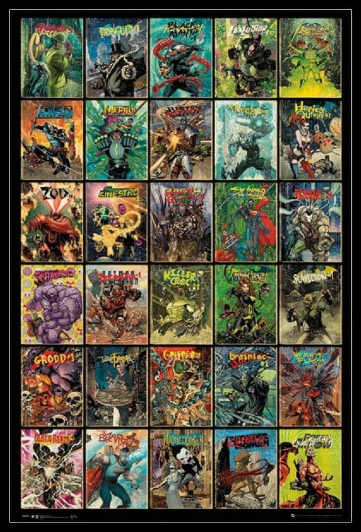 DC Comics Forever Evil Compilation Laminated & Framed Poster (24 x 36 ...
