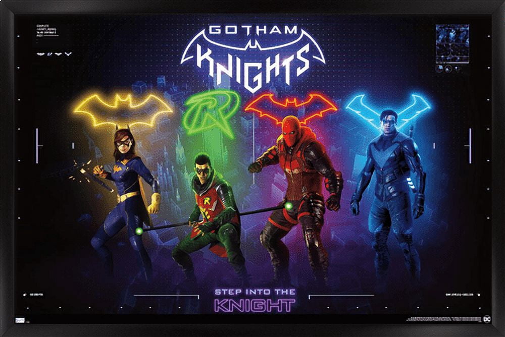 DC Comics Gotham Knights - Characters Wall Poster, 14.725" x 22.375 ...