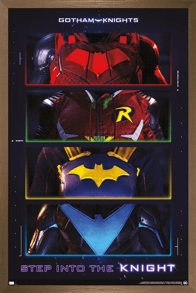 DC Comics Gotham Knights - Chest Emblems Wall Poster, 14.725" x 22.375 ...